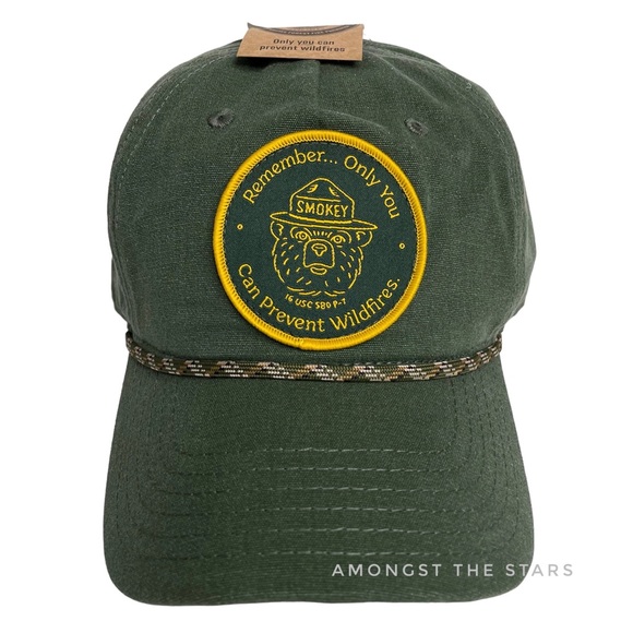 MAD Engine | Accessories | Smokey The Bear Wildfires Patch Green ...